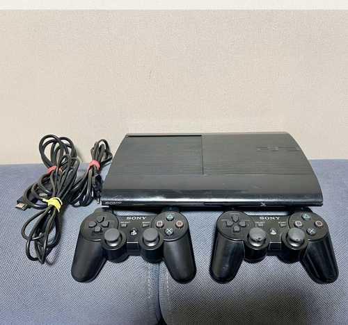 Sony playstation 3 super slim 500gbпрошитая 49 игр