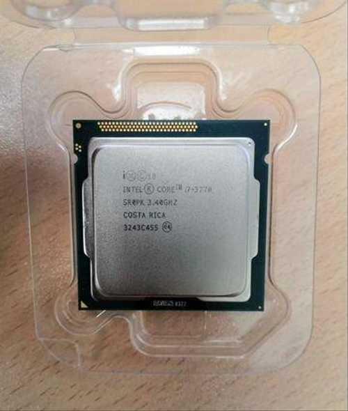 Процессор i7-3770 (4 ядра, 8 потоков, 3.4 GHz)