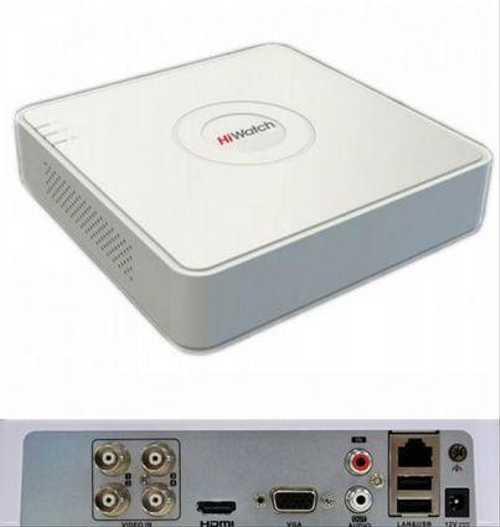 Hiwatch HD-TVI DS-H104G 4-х канальный регистратор