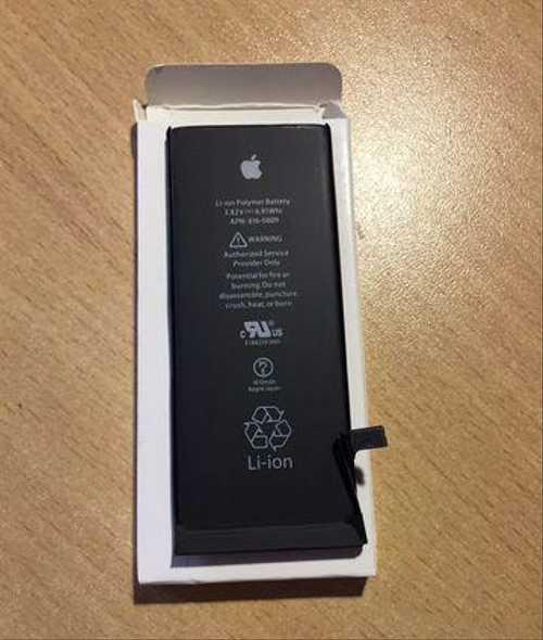 Аккумулятор на iPhone 6