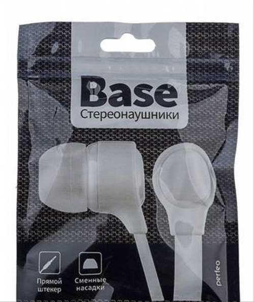 Наушники Perfeo Base (капли разноцвет) 3,5mm