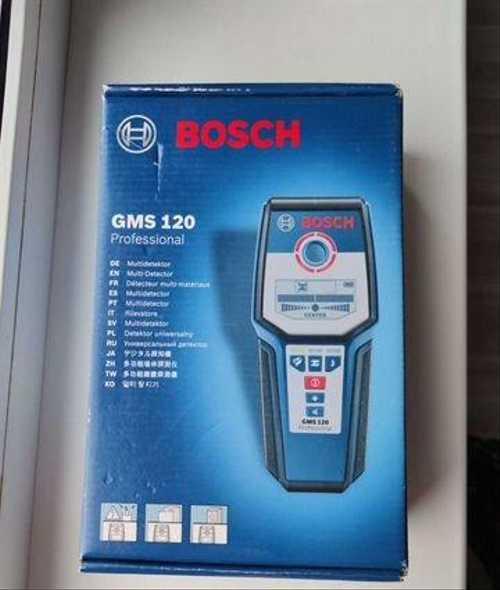 Детектор металла и проводки Bosch GMS120