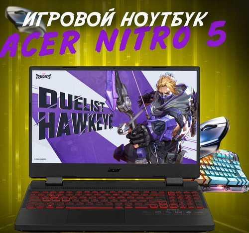 Игровой ноутбук Acer Nitro 5 / RTX 3060 / i7