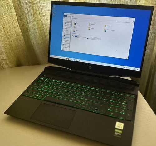 Ноутбук HP Pavilion 15, i5 10300H, GTX 1650Ti