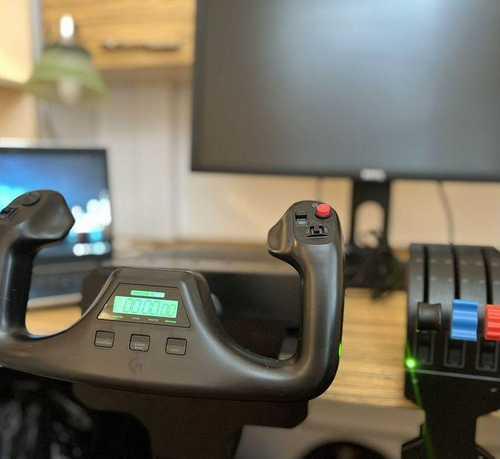 Комплект Logitech G Flight Yoke System