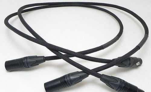 Балансный межблочный кабель XLR моножилы WE(сша)
