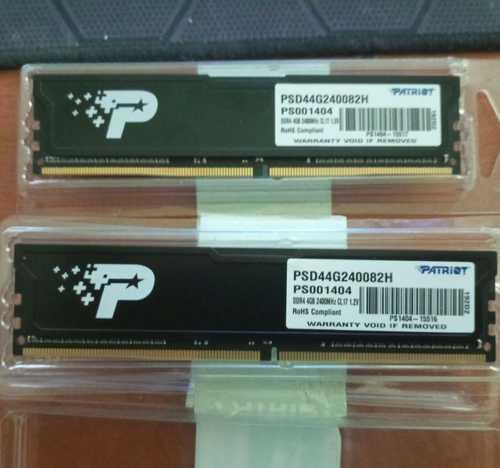 Оперативная память ddr4 4gb 2400