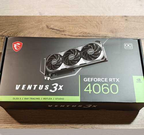 Новая Rtx 4060 MSI Ventus 3X