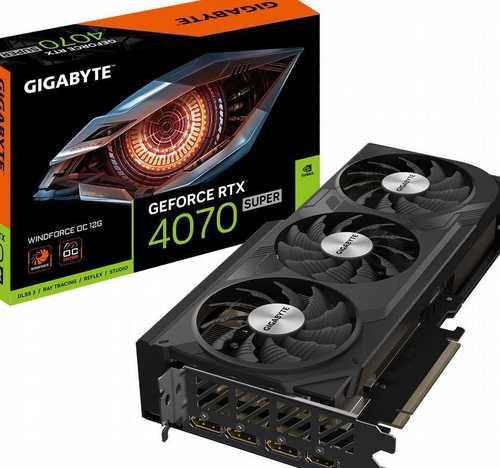 Новая RTX 4070 Super Gigabyte обмен