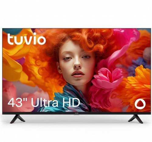 Телевизор Tuvio 4К ultra HD dled Frameless на плат