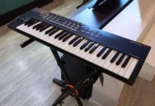 Novation nocturn 49, миди клавиатура, бу