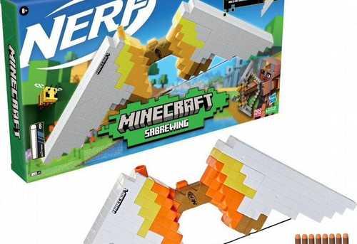 Бластер nerf Hasbro Minecraft Sabrewing