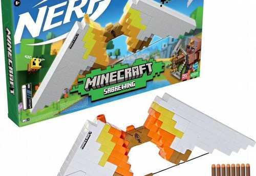 Бластер nerf Hasbro Minecraft Sabrewing