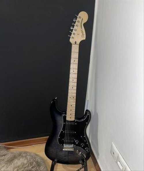 Электрогитара Fender squier mm Stratocaster Black