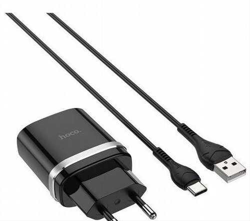 Сзу Hoco C12Q 1хUSB 3.0A QC3.0 black