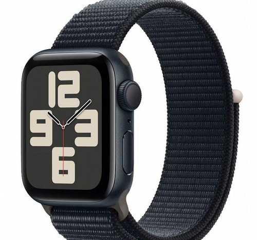 Смарт-часы Apple Watch SE 2 (2023), 40 мм, Midnight Al Midnight Sport Loop