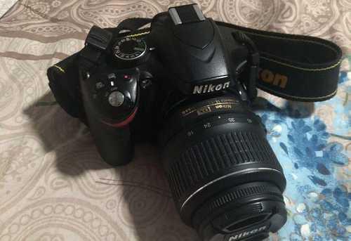 Зеркальный фотоаппарат nikon3200