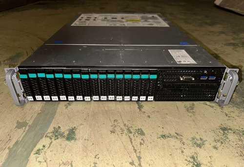 Сервер 2U на Intel S2600WT 2*E5-2620v4/192Гб DDR4