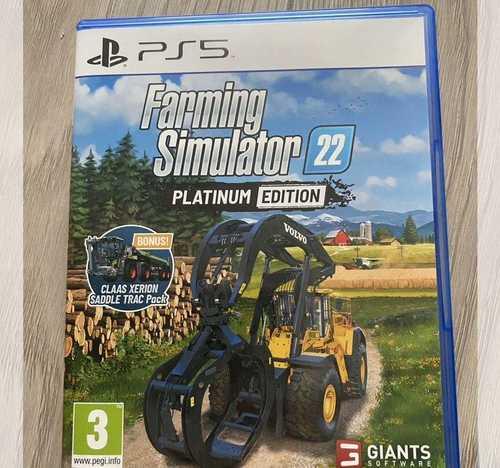 Farming simulator 22 ps5 диск