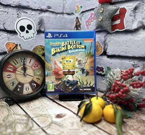 Spongebob squarepants battle for bikini bottom ps4