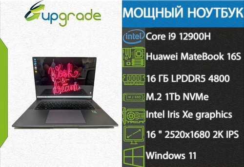 Ноутбук 16 Huawei MateBook 16S 2022 Core i9 12900H