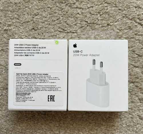 Адаптер apple 20W USB-C