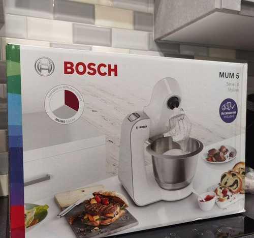 Кухонный комбайн Bosch MUM54251 + насадки