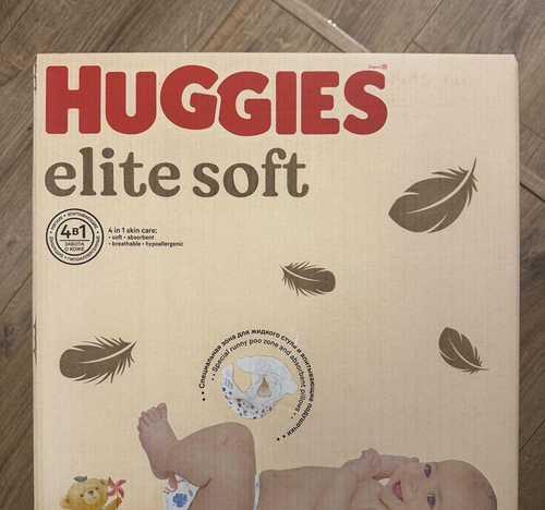 Подгузники Huggies Elite Soft 2 (164 шт)