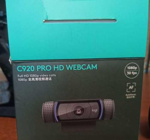 Веб-камера logitech c 920 pro hd webcam