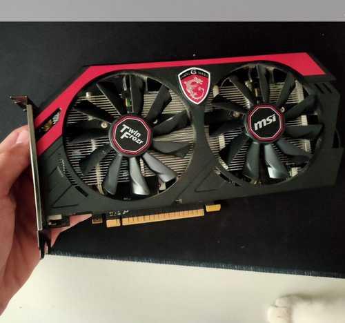 Видеокарта MSI gtx 750ti 2gb