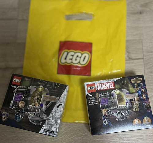 Lego 76253 marvel и 41914 dots