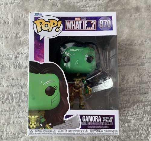 Фигурка funko POP Gamora with Blade of Thanos