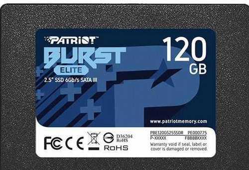 Накопитель SSD Patriot SATA III 120Gb PBE120GS25SS