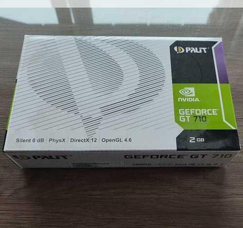 Palit GeForce GT 710 Silent LP 2GB