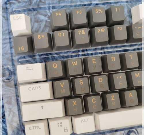 Кейкапы pbt attack shark   abs panteon