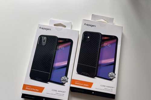 Чехлы Spigen Core Armor iPhone 12 Pro Max, mini