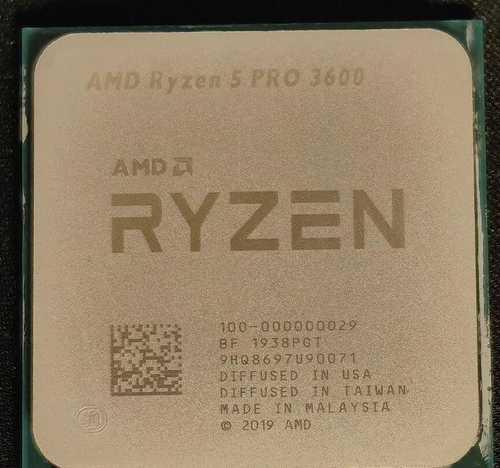 Процессор Ryzen 5 3600