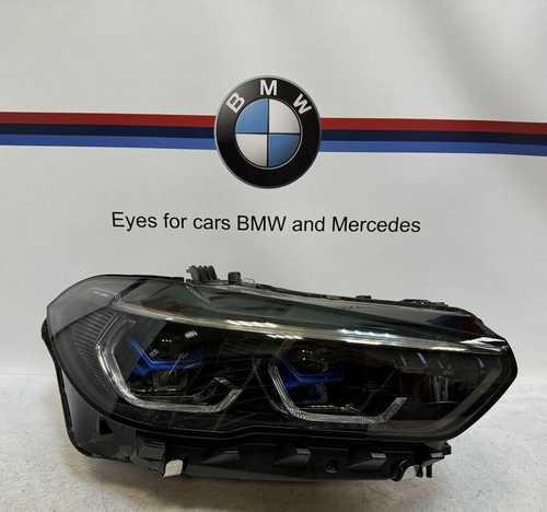Правая фара оригинал б/у BMW G05 G06 laser shadow
