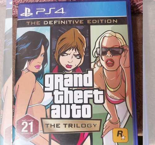 Игра на ps4 GTA the trilogy