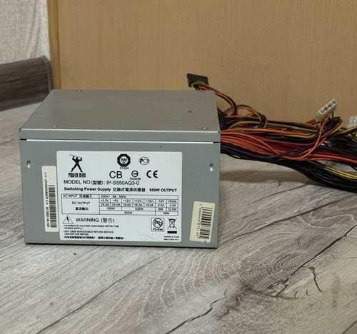Блок питания powerman 550w ip-s550aq3-0
