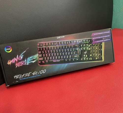 Игровая клавиатура Dexp HellFire GK-100 RGB