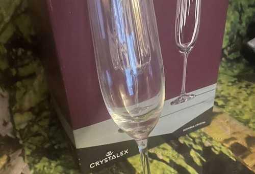 Набор бокалов для шампанского crystalex