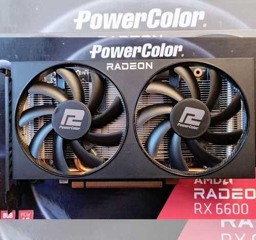 Видеокарта PowerColor AMD Radeon RX 6600 Fighter