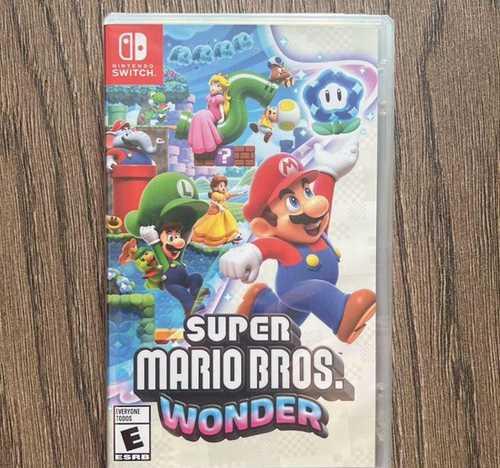 Super Mario bros wonder nintendo switch Новый