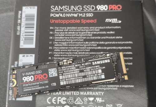 Ssd samsung 980 pro 1tb