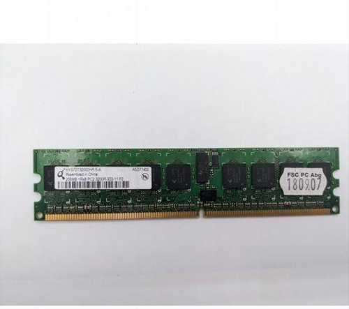 Infineon hys72t32000hr-5-A, DDR2, 256MB, 3200