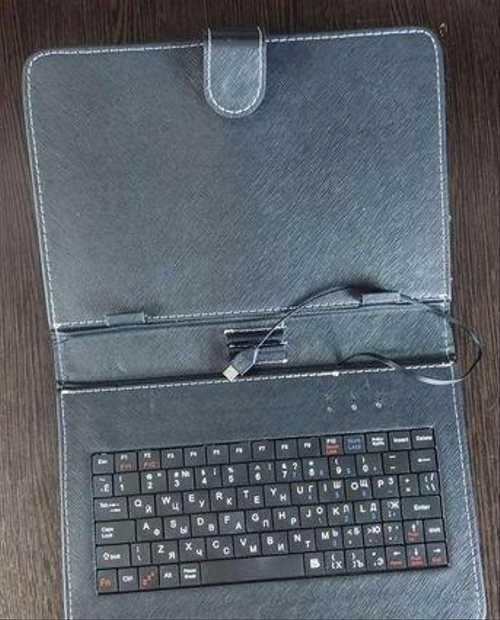 Чехол клавиатура для планшета/смартфона, чёрный