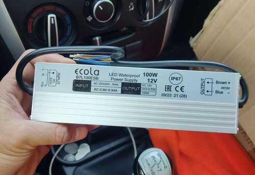Блок Питания Ecola для светодиодной ленты 100w