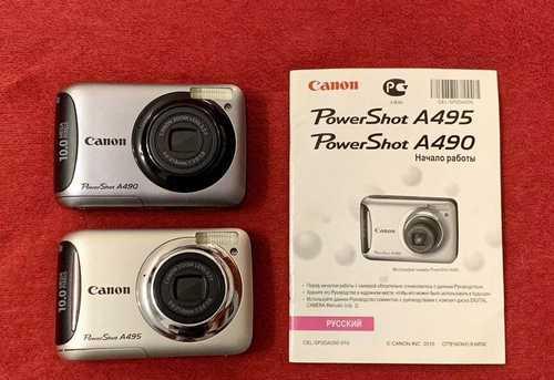Canon PowerShot A490 + A495 + инструкция