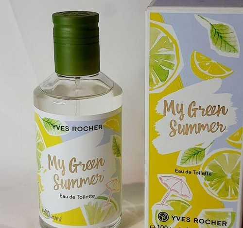 My green summer eau de toilette Yves Rocher